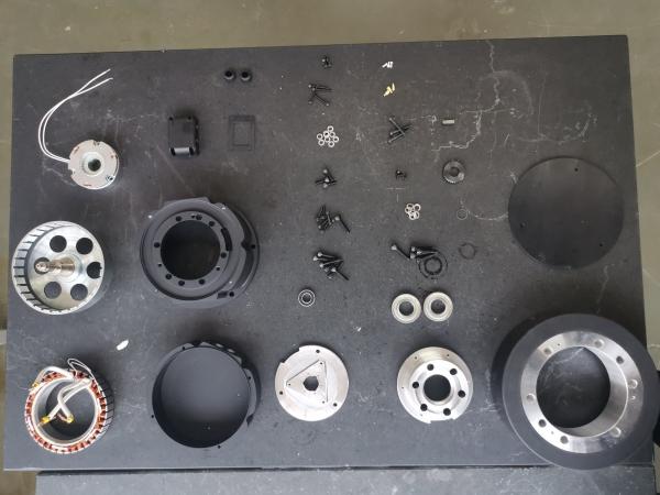 Vertical Installation 14KG 176mm Integrated Drive Wheel for Logistics/Warehouse Agv
