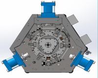 China Top Loading Washing Machine Drum Production Line 15s Cycle Time 7 Operators for sale