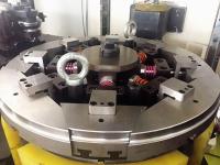 China Semi Automatic Washing Machine Drum Assembly Line 25s Cycle 5 Workers for sale