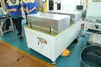 China Front Loading Washing Machine Drum Assembly Line 25s Cycle 490mm Diameter for sale