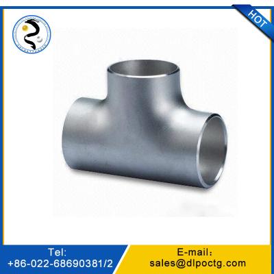 China seanless steel JIS B2311 , EN10253-1 304 304L 310 Stainless Steel Pipe Fittings Equal Tee , Recuding Tee for sale