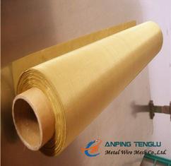China 250mesh, 300mesh, 325mesh, 400mesh, 500mesh Twill Weave Brass Wire Mesh for sale