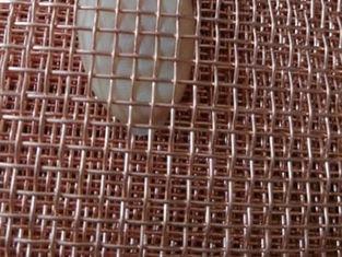 China Long service life Copper Mesh Cloth for Shielding or Filtering with pure copper proportion 99.9% (2 to 200 mesh/inch) for sale