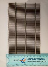 China AISI304 & AISI316 Wedge Wire Screen Flat Panels, 0.05-10mm Slot Width for sale