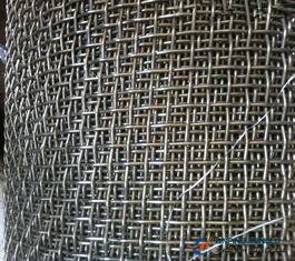 China Stainless Steel Plain Weave/Crimped Wire Mesh Used for Vibrating Screen for sale