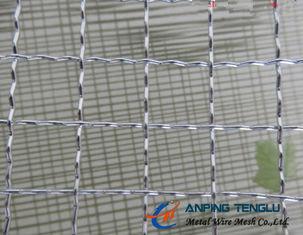 China 10mm, 12.7mm, 20mm Opening Crimped Wire Mesh for Producing Barbecue Grill for sale