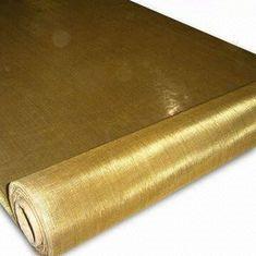China 200mesh Brass Wire Mesh, 0.05mm Wire, 1.0m Width, Used for Liquid Filtration for sale