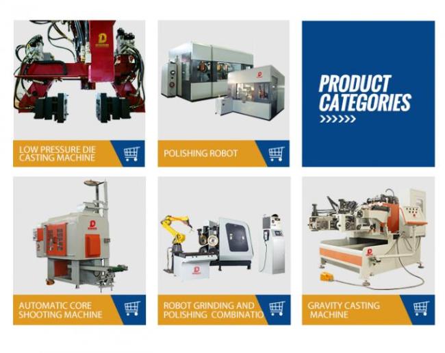 3 Axis PLC Controlled Faucet Polishing Machine For Zinc Die Casted Handle 5