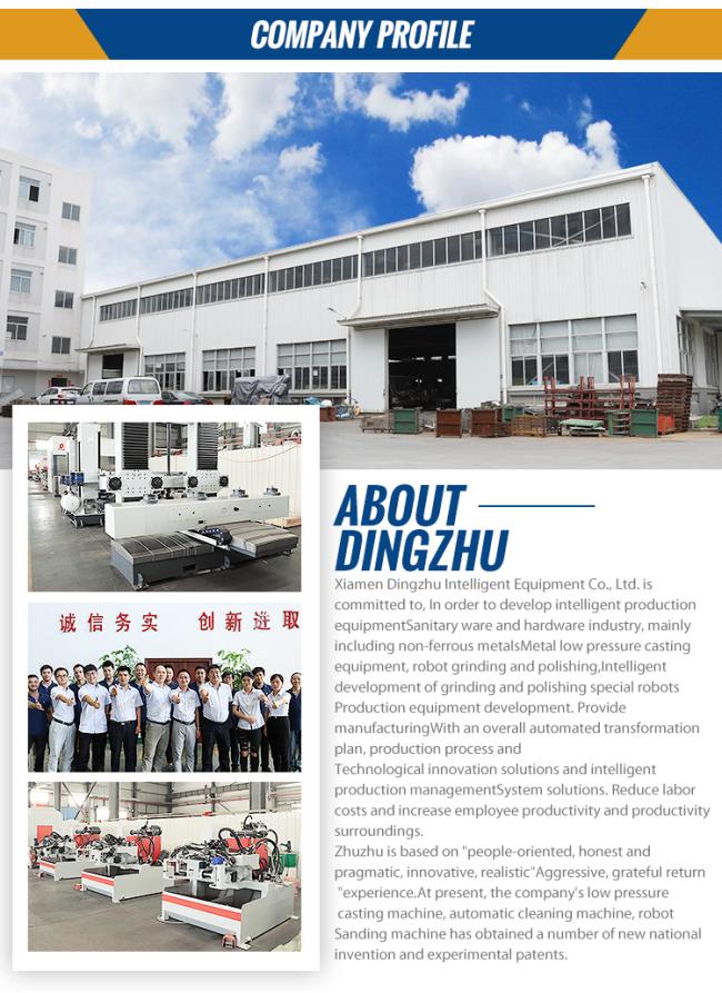 Gray Buffing And Polishing Equipment For Any Metal Product Door Handle Faucets Handle