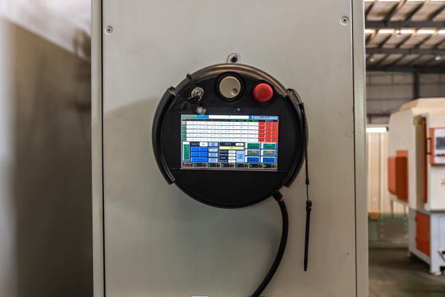 Machine control panel interface