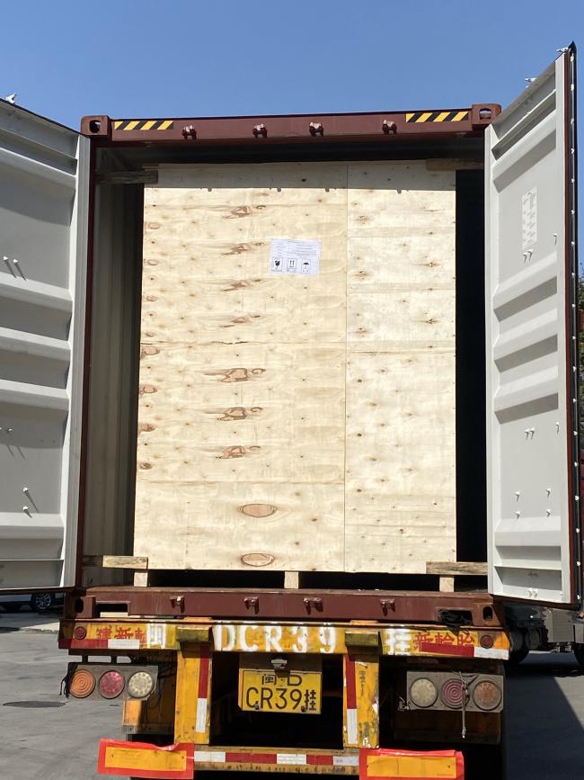 Equipment packaging process