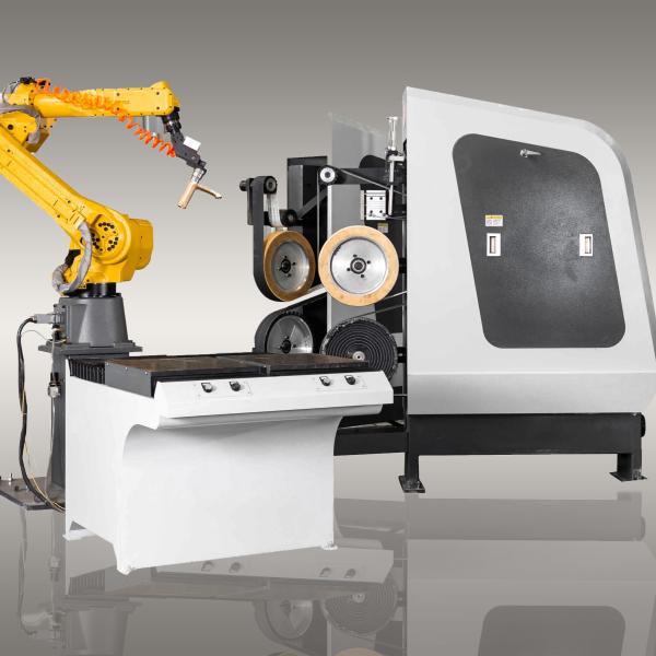 Levigatrice automatica stridente automatica del manipolatore di CNC di prestazione eccellente per il rubinetto d'ottone