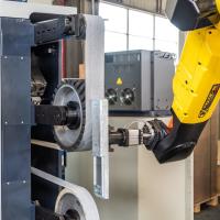 China Easy Operation Robotic Buffing Polishing Grinding Machine Easy Adjustment for sale