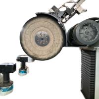 China Two Stations Automatic Polishing Machine For Motorcycle Handlebar Polishing for sale