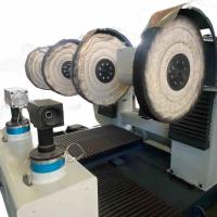 China Two Stations Automatic Polishing Machine For Metal Faucets Surface for sale