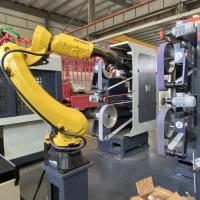 China 2 Grinding Machines Deburring Function Robotic Polishing Machine for Smooth Finishing for sale