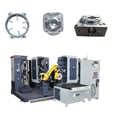China High-Efficiency Robotic Grinder Polisher for Engine Motor Metal Casings Automatic for sale
