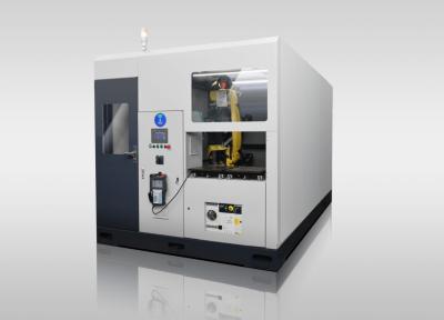 China Fully Automatic High Productivity Robotic Grinding Machine for Multi Shape Metal Surface Finishing for sale