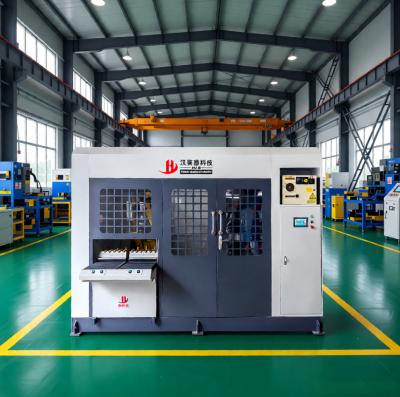 China Programmable Metal Surface Grinding Robotic Bathroom Accessories Finishing Machine For Faucet Manufacturing for sale