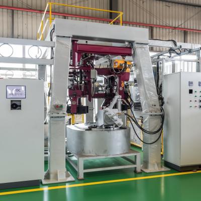China Fully Automatic Multi-functional Low Pressure Die Casting Machine - Operation For Large Thin Brass Zinc Alloy Castings for sale