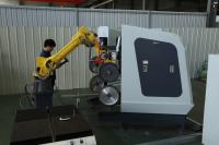 China Copper Surface Industrial Robot Grinding Machine Ncstudio Control for sale