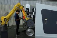 China 1500W Robotic Polishing Machine With Ncstudio Control System for sale