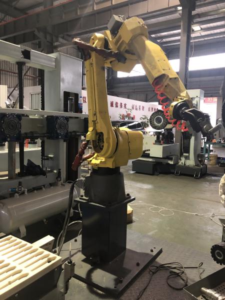 Αλέθοντας μηχανή ρομπότ FANUC ευφυής για τη στίλβωση στροφίγγων