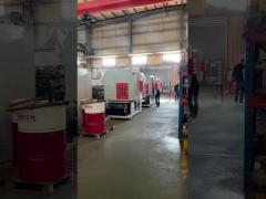 Máquina completamente automática del tiroteo de la base de la arena para el fabricante de la maquinaria de la fundición de China de lanzamiento de la arena