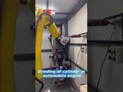 Rectificado de cilindros en motor de automóvil