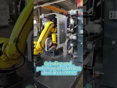 Grinding and polishing of stainless steel accessories