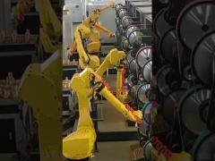 380V FANUC Robot Grinding And Polishing Machine For Metal Polishing