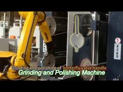 industrial cnc polishing automatic surface grinding buffing machine four stations