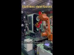 fully automatic robot grinding machine , metal surface polishing machine