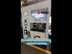 metal surface automatic grinding and polishing machine with carbon steel material