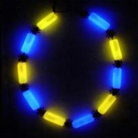 Quality Festive Glow Beads Necklace Assorted Colors for Christmas Decorations 10pcs for sale