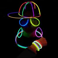 Quality Party Favor Glow Stick Bracelets Assorted Colors for Halloween Decoration for sale