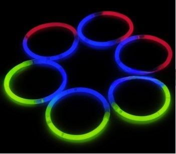 Quality PE Fluorescent Liquid Butterfly Glow Stick Bracelets for Halloween Trick or for sale