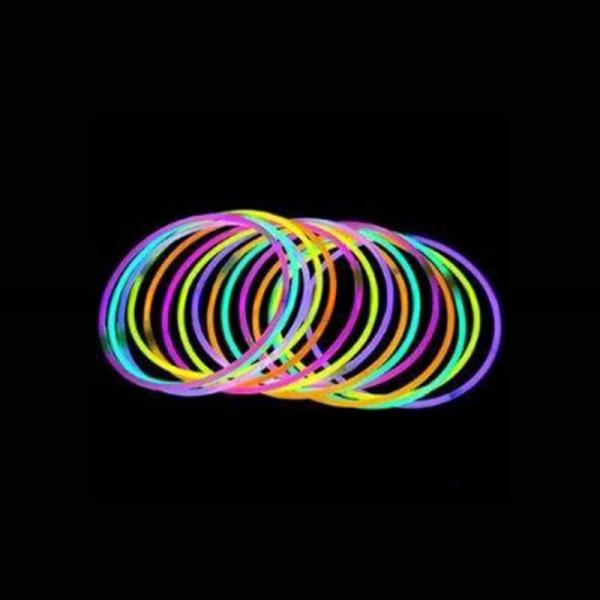 Quality 2022 Party Favor Glow Stick Necklace with Assorted Colors and Non-Radioactive Formula for sale
