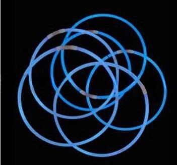Quality 2022 Party Favor Glow Stick Necklace with Assorted Colors and Non-Radioactive for sale
