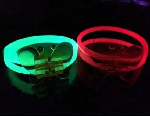 Quality Multi Colors Glow Stick Bracelets for Christmas Party Decoration 5*200mm for sale