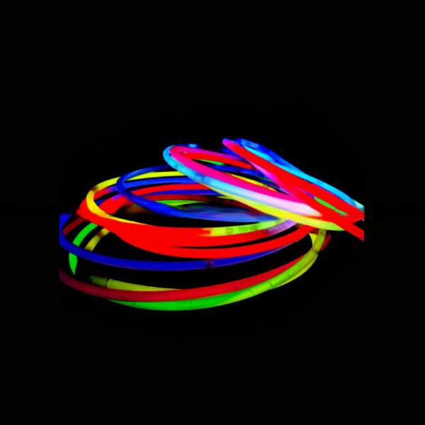 Quality 8-12 Hours Glow Time Assorted Colors Chemical Glow Stick Necklace for 2022 Party for sale