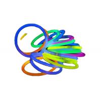 Quality Non-toxic PE fluorescent liquid 8 inch glow stick bracelets for Christmas for sale