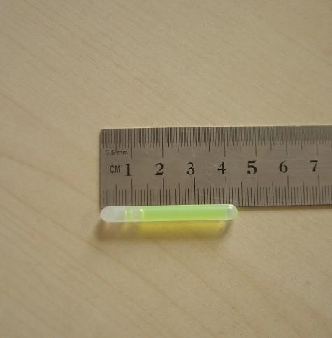 Quality 1.5 Inch Glow Night Fishing Stick Essential for Christmas Stocking Stuffers for sale