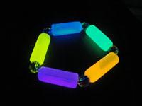 Quality 2022 Chemical Glow Bead Bracelet for Unisex in Assorted Colors at Festival for sale