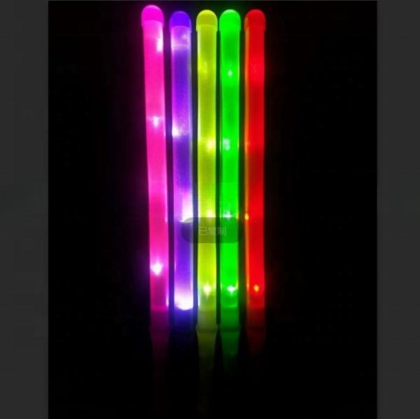 Quality Concert Festival Celebration Supplies Dia20mm 15*450mm Multi Colored Thin Long for sale