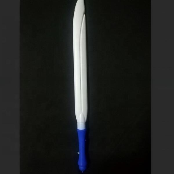 Quality Green Multi Colored Straight LED Glow in Dark Sword Toy for Medium and Fast Mode for sale