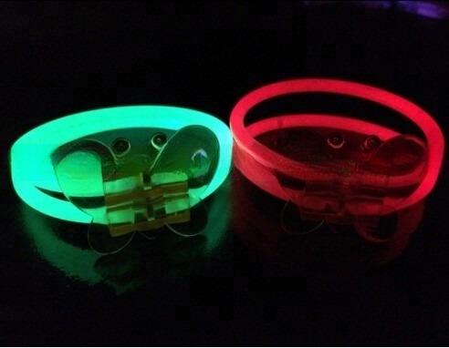Quality Halloween Supplies Colorful Butterfly Glow Stick Bracelets for Bar Occassion 5 for sale