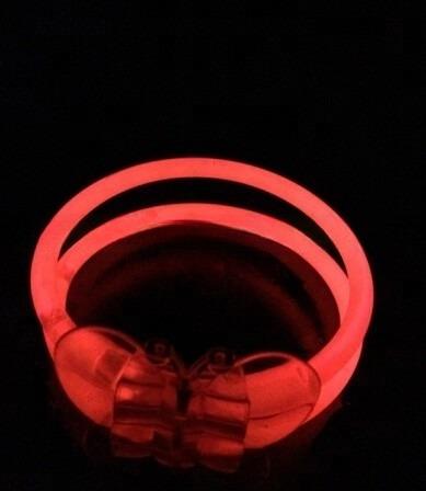 Quality Halloween Supplies Colorful Butterfly Glow Stick Bracelets for Bar Occassion 5 for sale