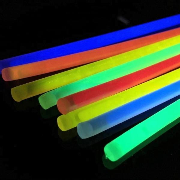 Quality Multi Colors Glow Stick Bracelets 5*200mm PE Material for Pocket-Friendly for sale