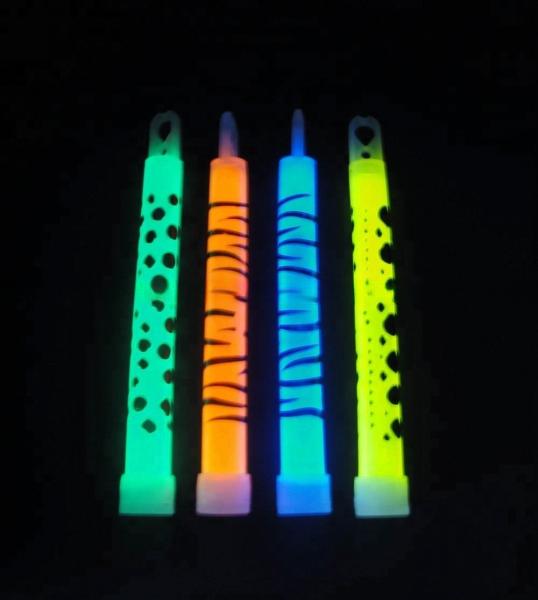 Quality 6" Glow Sticks PE Material 8-12 Hours Glow Time for Glow-in-the-Dark Party for sale